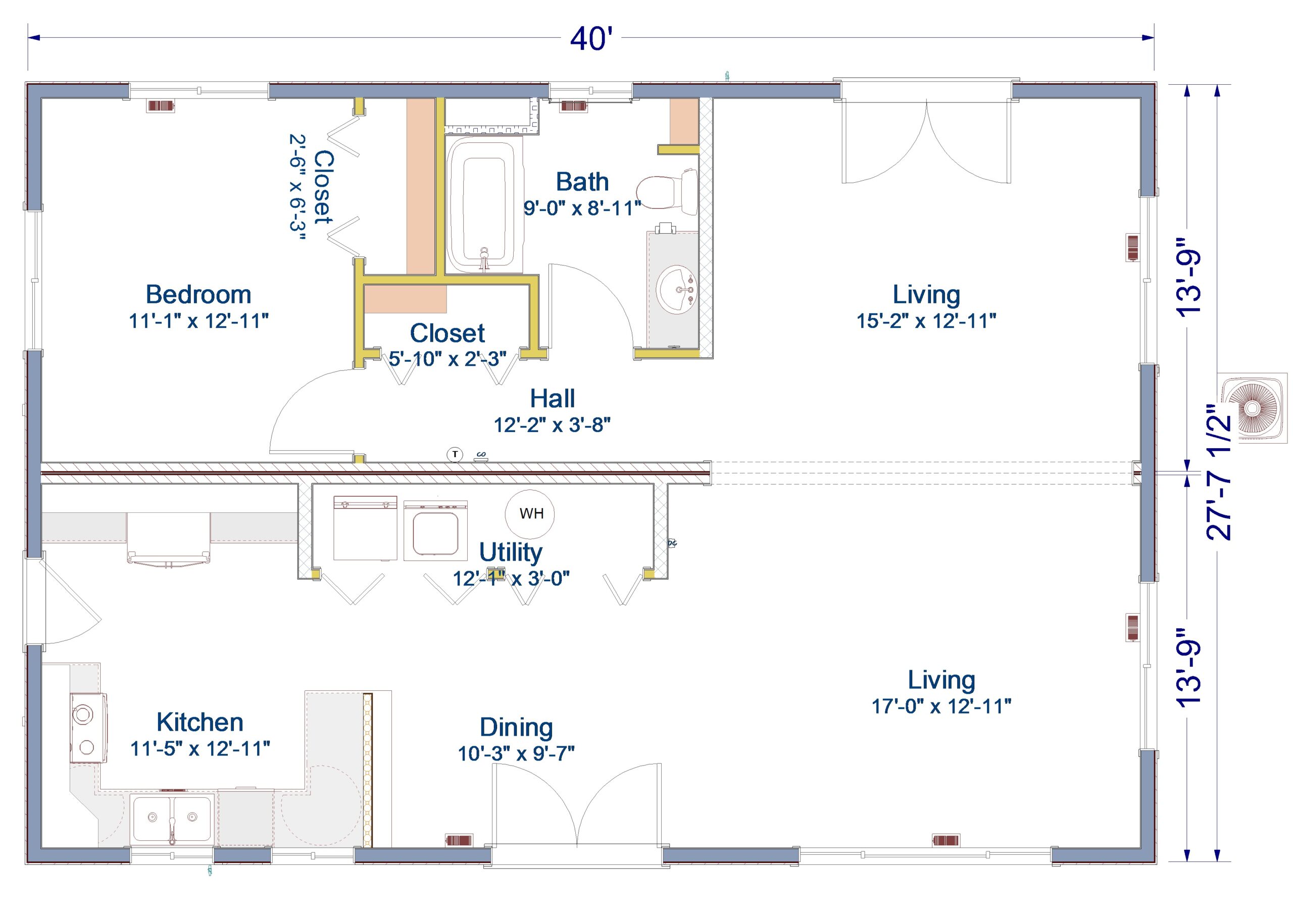 TLC Modular Homes - Production News – 28′ x 40′ Modular